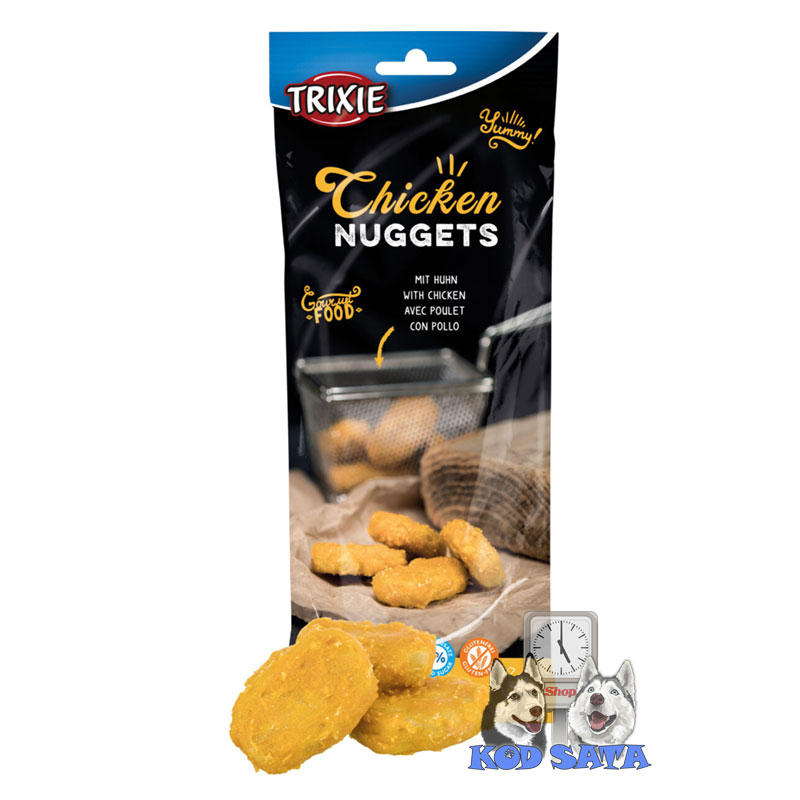 Trixie Chicken Nuggets, Poslastica Za Pse 100g - Online Pet Shop Kod ...